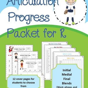 Vocalic /R/ Worksheets Bundle for Speech Therapy (editable, Fillable ...