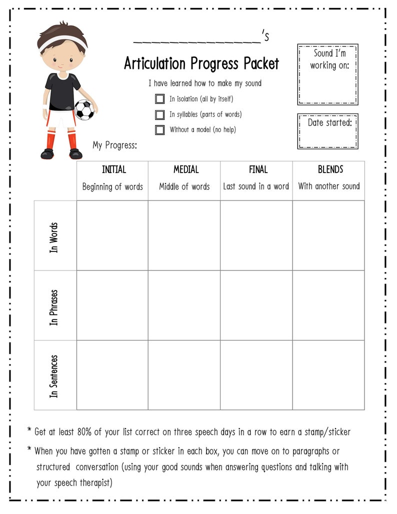 R Sound Articulation Progress Worksheets Bundle for Speech Therapy ...