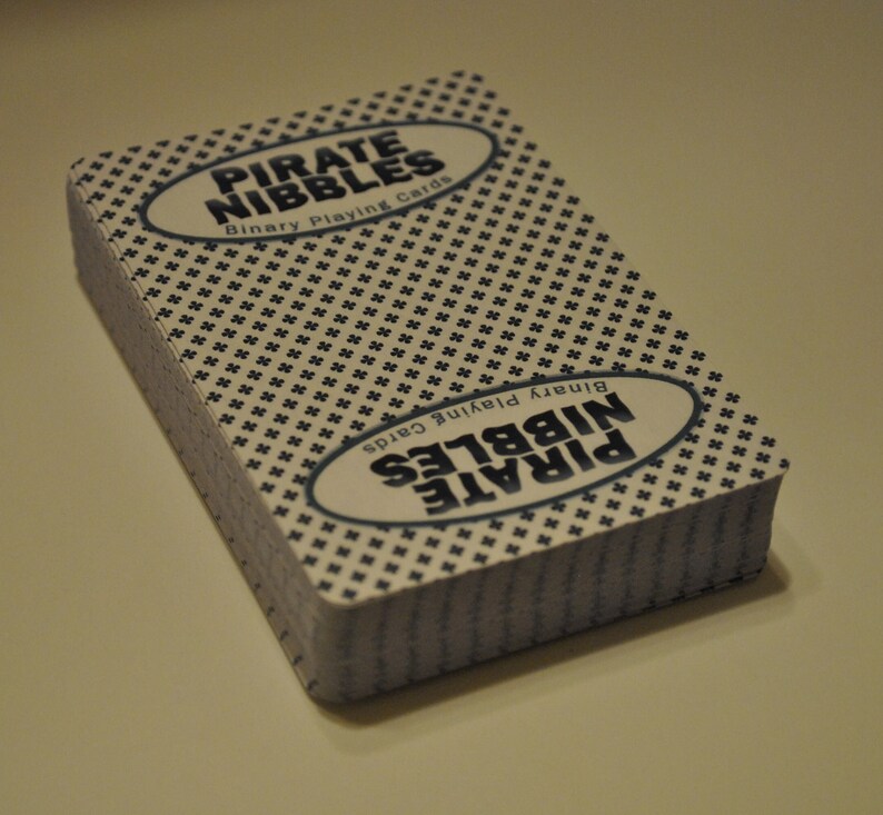2 Decks of Pirate Nibbles the Binary Numbered Playing Cards That'll ...