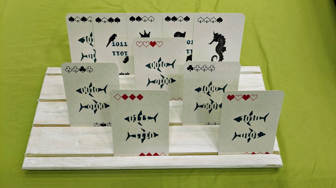 2 Decks of Pirate Nibbles the Binary Numbered Playing Cards That'll ...