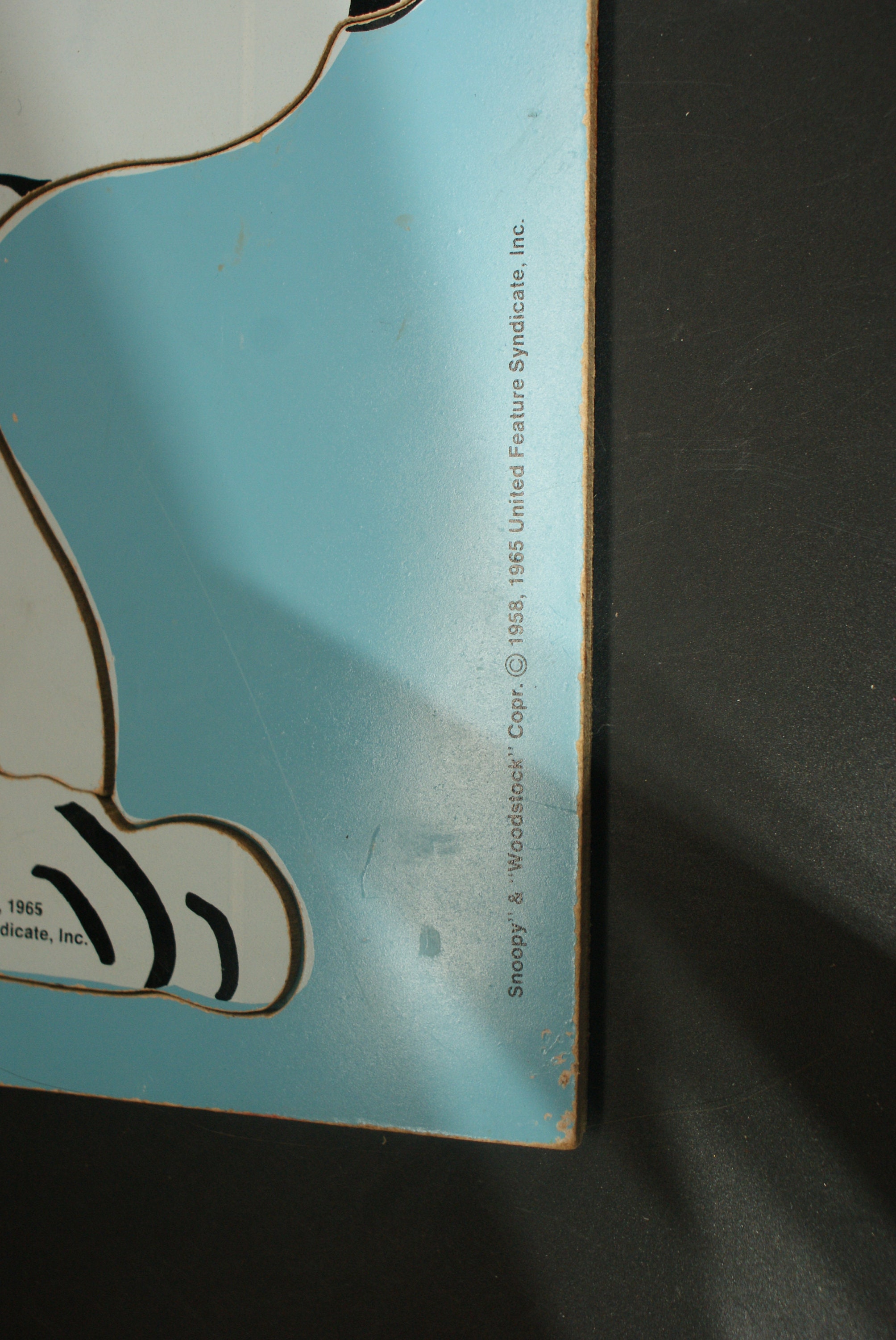 Playskool Snoopy Puzzle Vintage Wooden Puzzle Shows Peanuts Snoopy ...