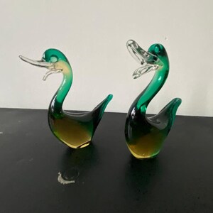 Murano Glass Ducks, Italian Glass Collectables, Murano Animals. Murano ...