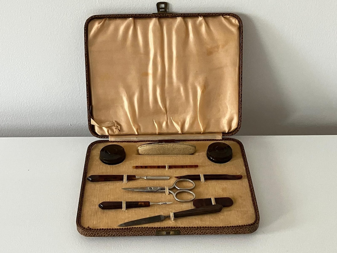 Antique Manicure Set, Gifts, Vintage Beauty Accessories, Lady's ...