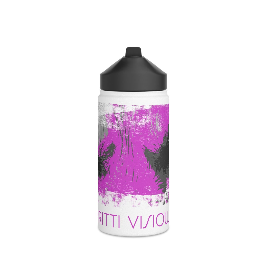Pritti Visious Obi Eyes Pink Stainless Steel Water Bottle - Etsy