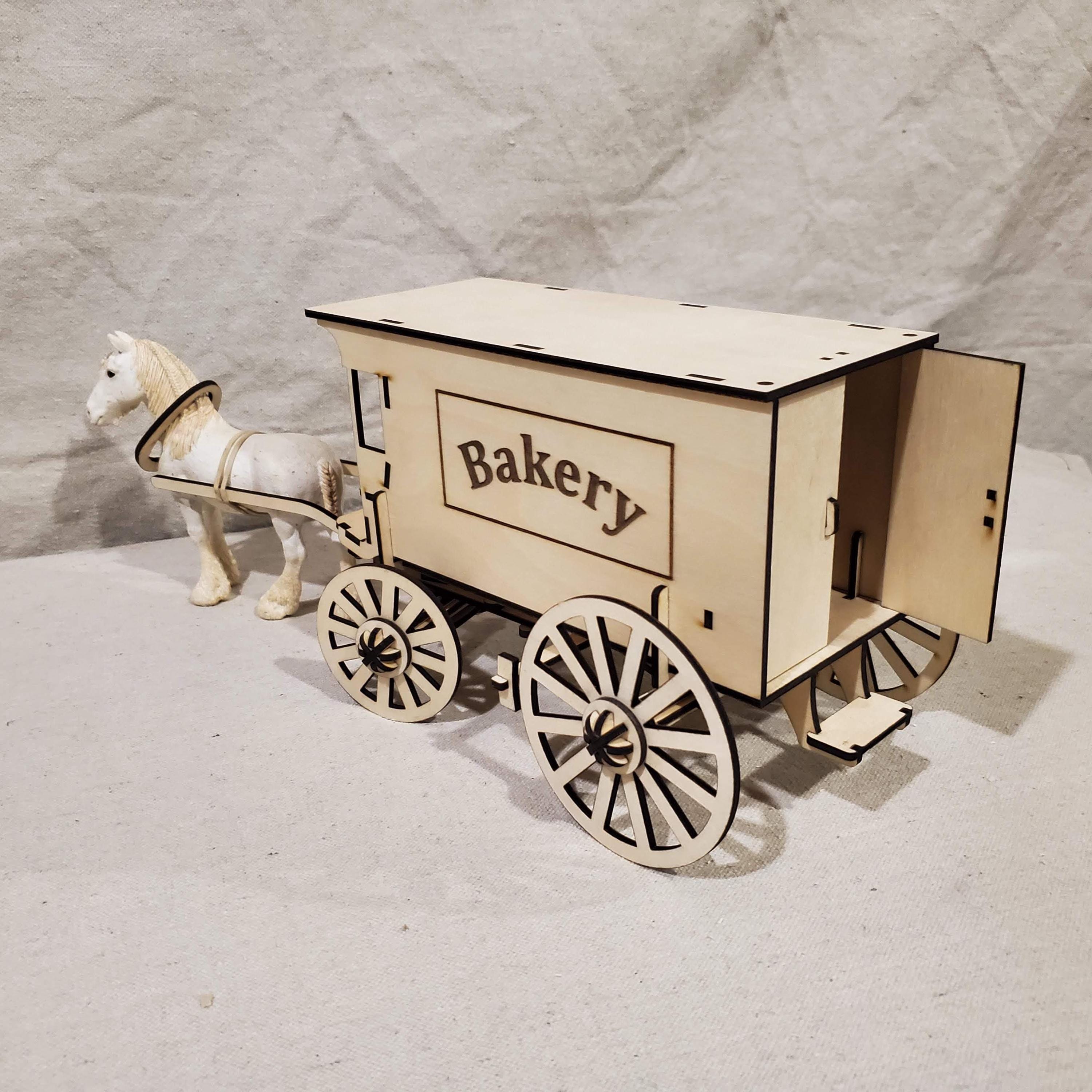 Digital Laser Cut File - 19th Century Wagons, Delivery, Farm & Covered ...