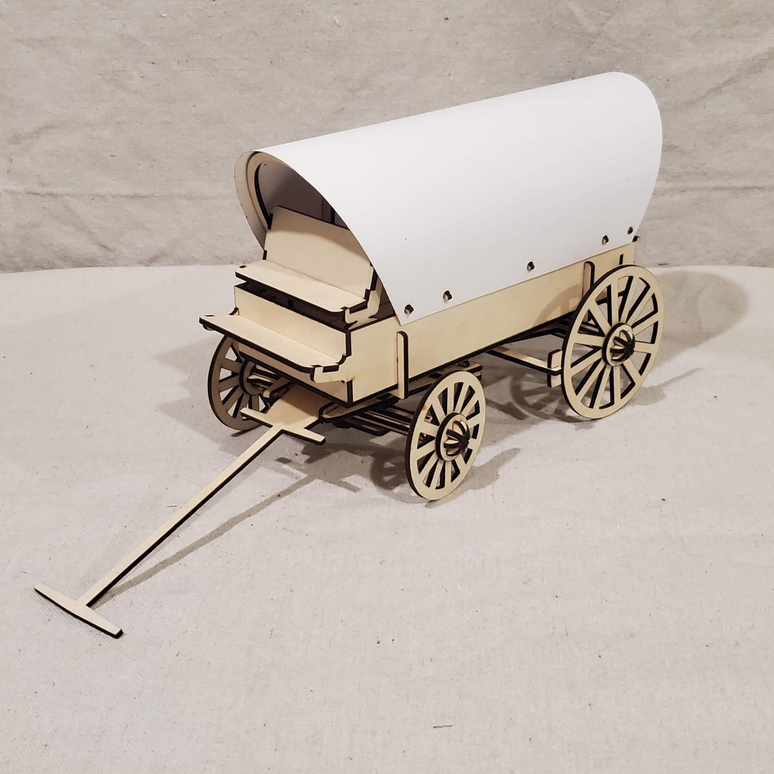 Digital Laser Cut File - 1:24 Scale 19th Century Covered / Farm Wagon ...