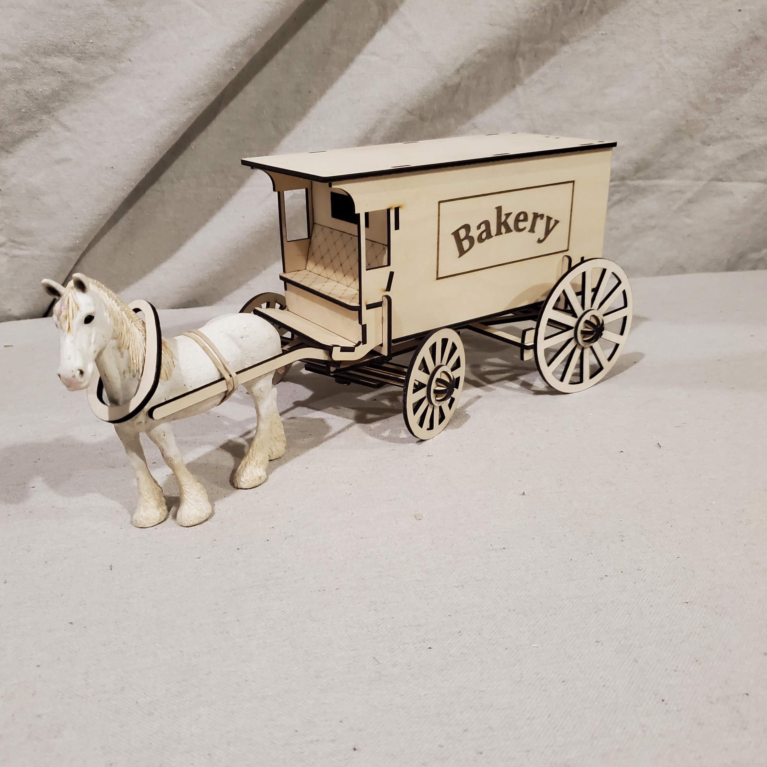 Digital Laser Cut File - 19th Century Wagons, Delivery, Farm & Covered ...