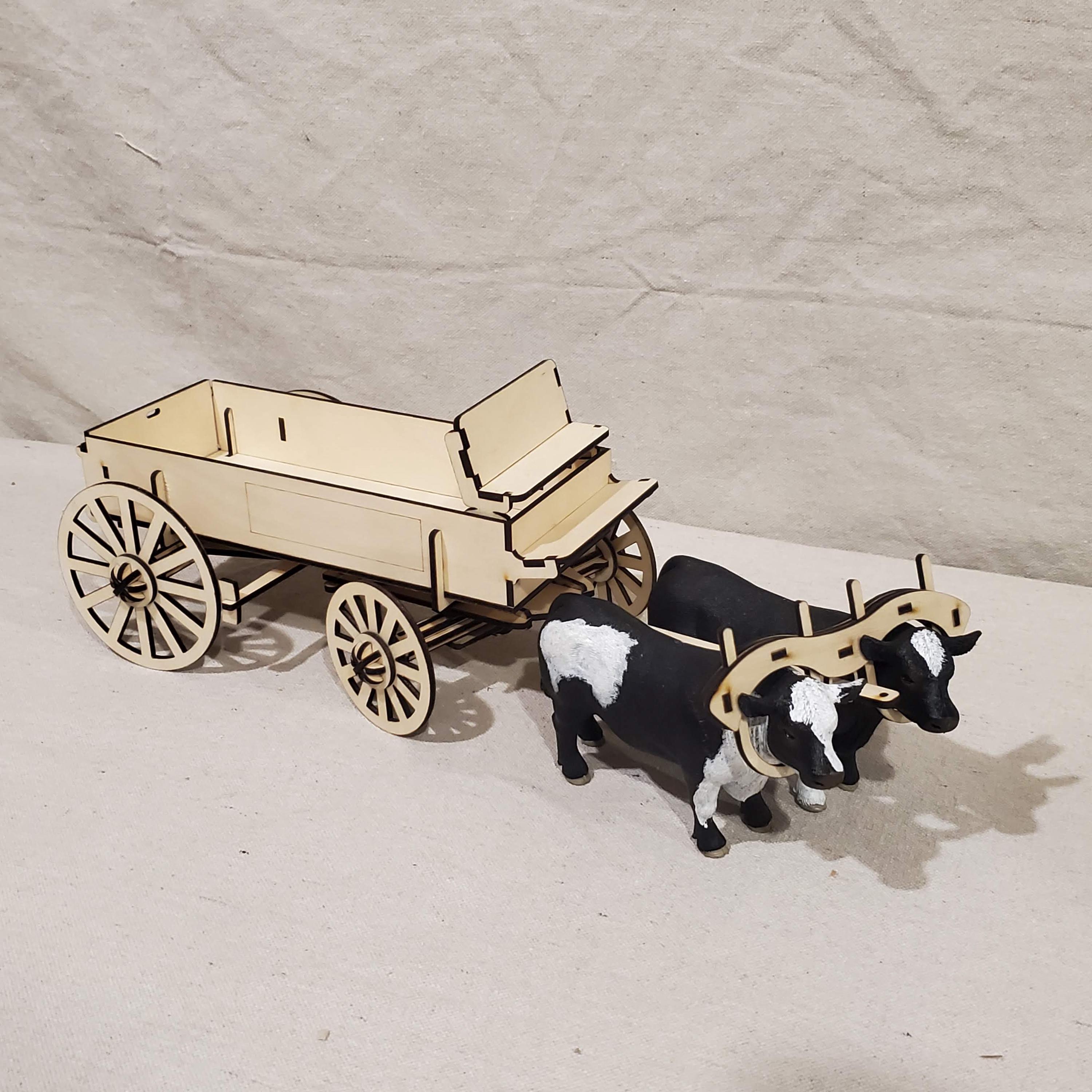 Digital Laser Cut File - 19th Century Wagons, Delivery, Farm & Covered ...