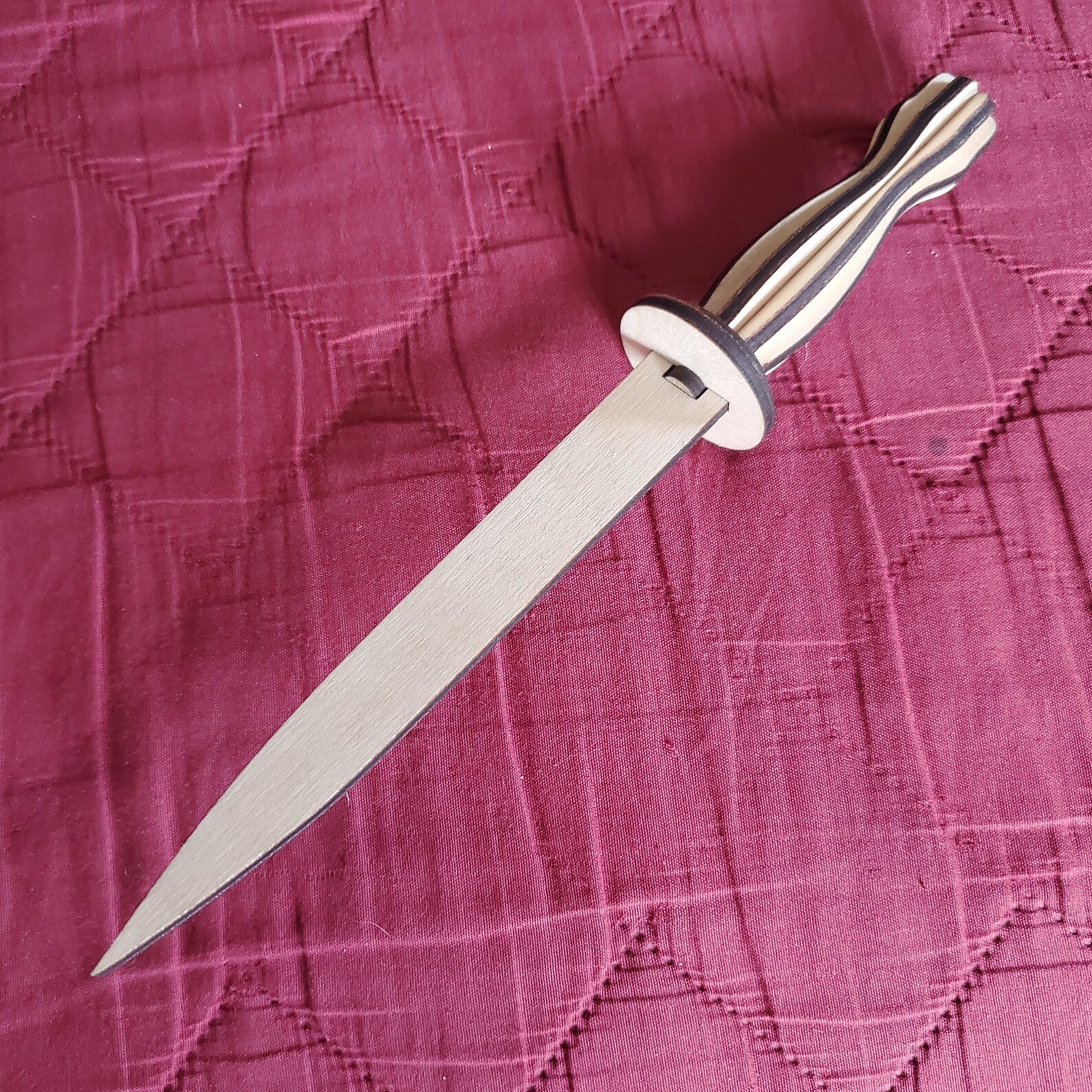 Digital Laser Cut File - 3 Wood Daggers Knives Medieval Costume SVG DXF ...