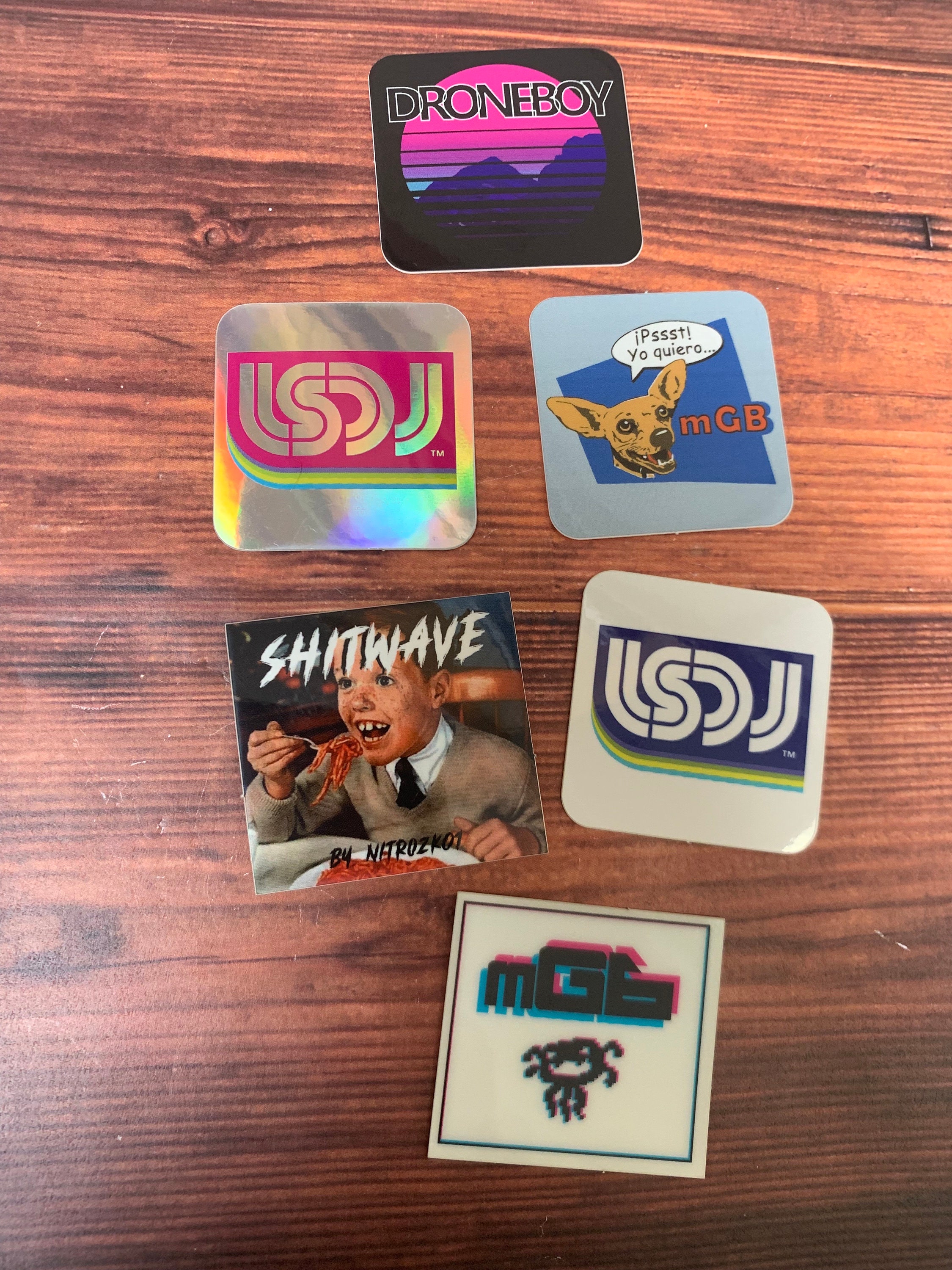 Custom Cartridge Label Sticker Pack for Gameboy - Etsy