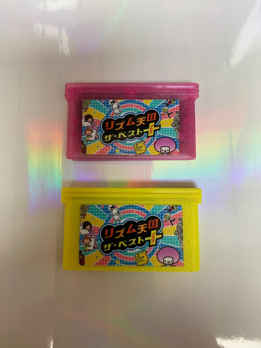Rhythm Tengoku JP or Rhythm Heaven Silver ENG for GBA / Game Boy ...