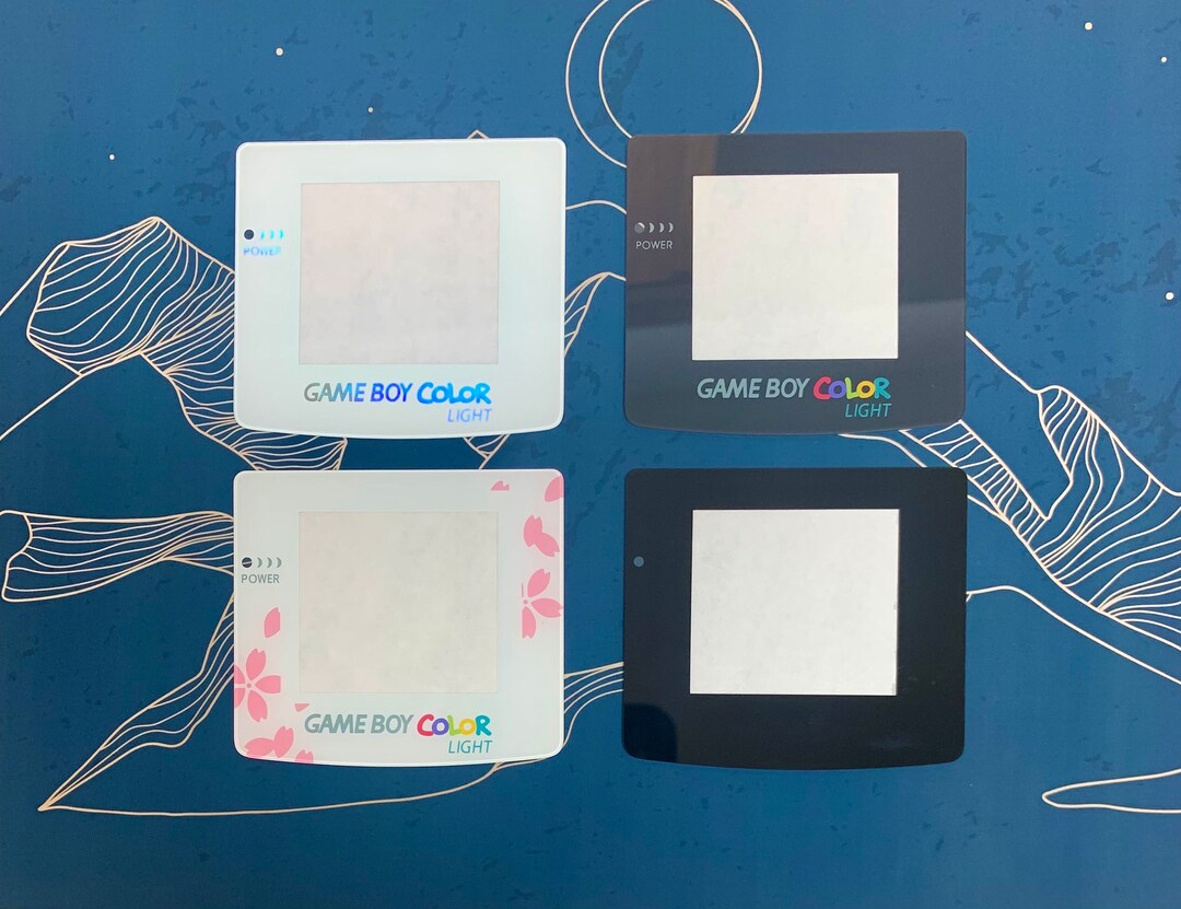 Game Boy Glass Screen Bezel for 2.2 Inch LCD Screen - Etsy