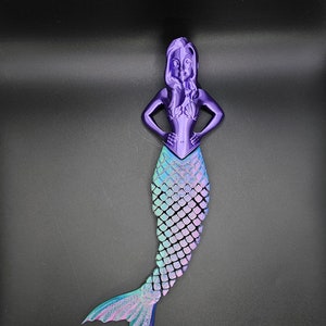 3d Printed Mermaid/ Articulated Mermaid / Sensory Item / Personalized ...