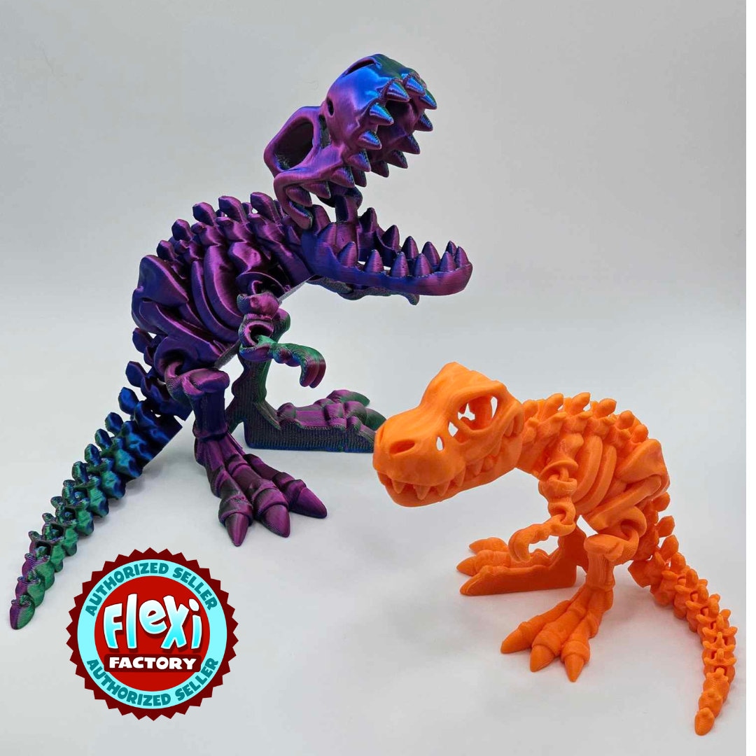 Flexi T-rex / Flexi Factory / Articulated Sensory Dino - Etsy