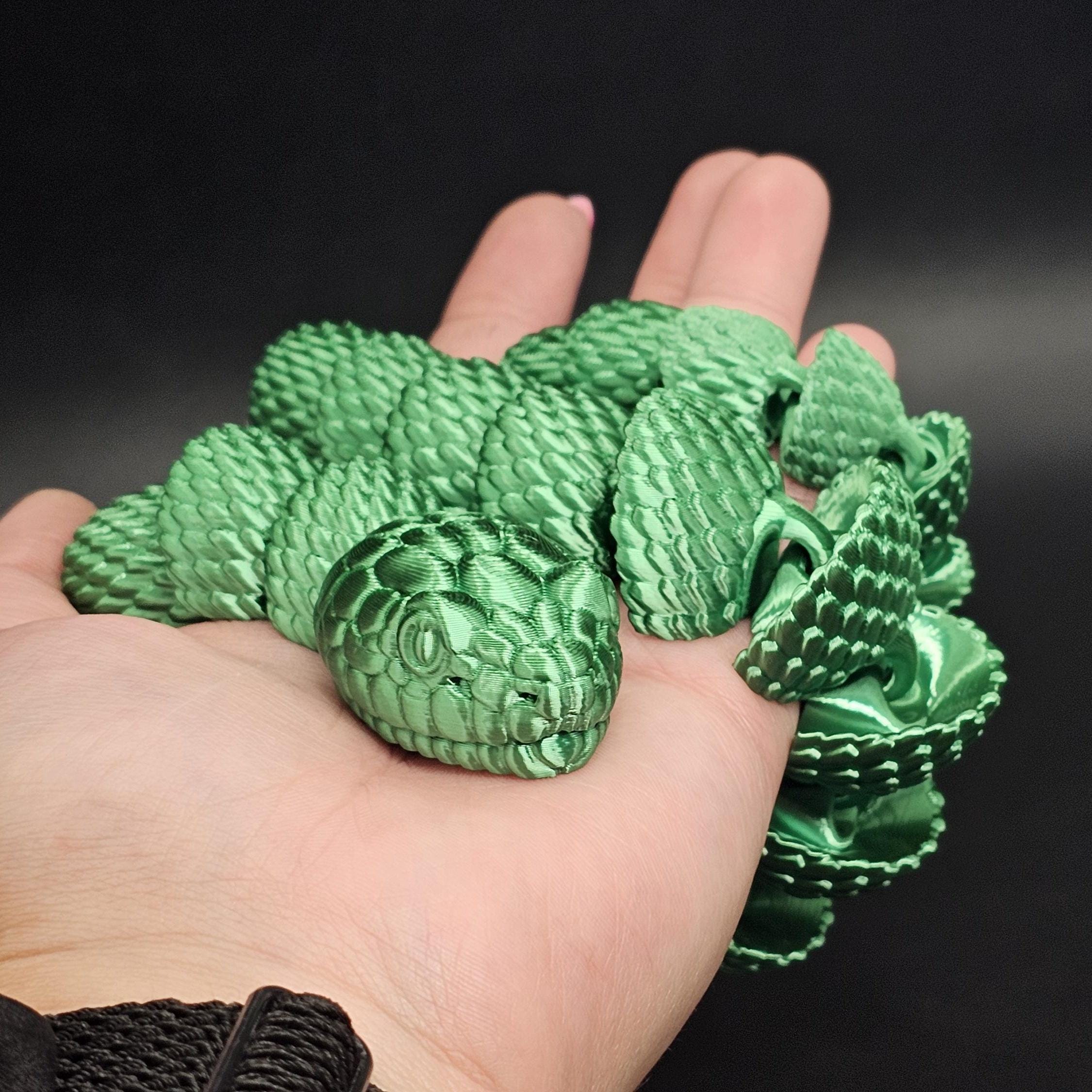 Copperhead Snake / Articulated Sensory Snake / 3D Printed ...