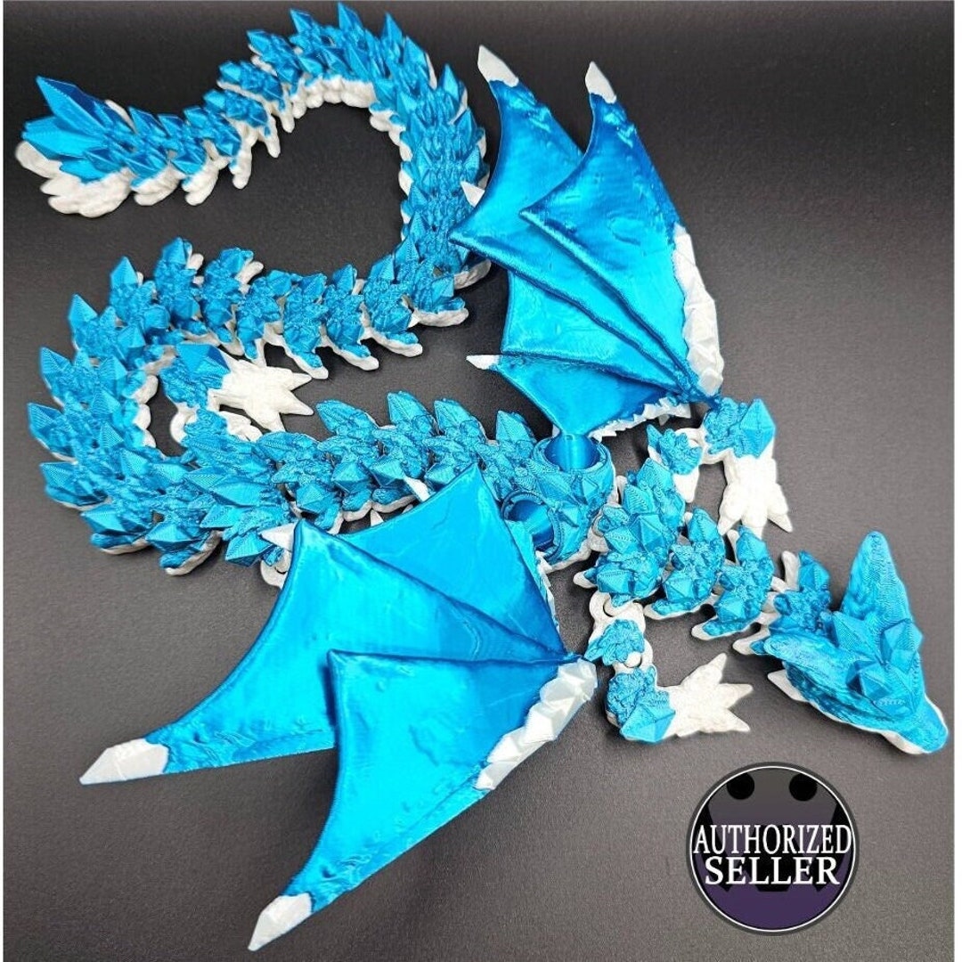 Winged Wolf Dragon / Multicolor Customization Option / Personalize in ...