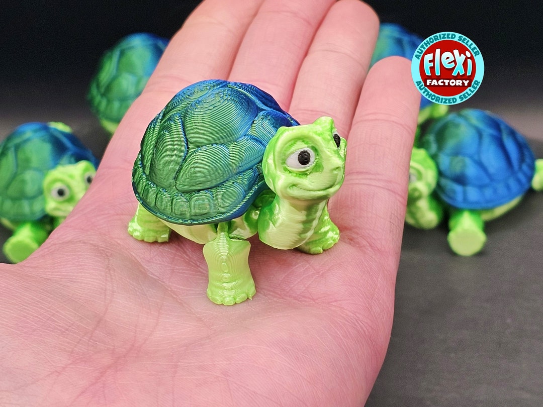 Mini Tortoise Party Favors / Removable Shell / Personalize Both the ...