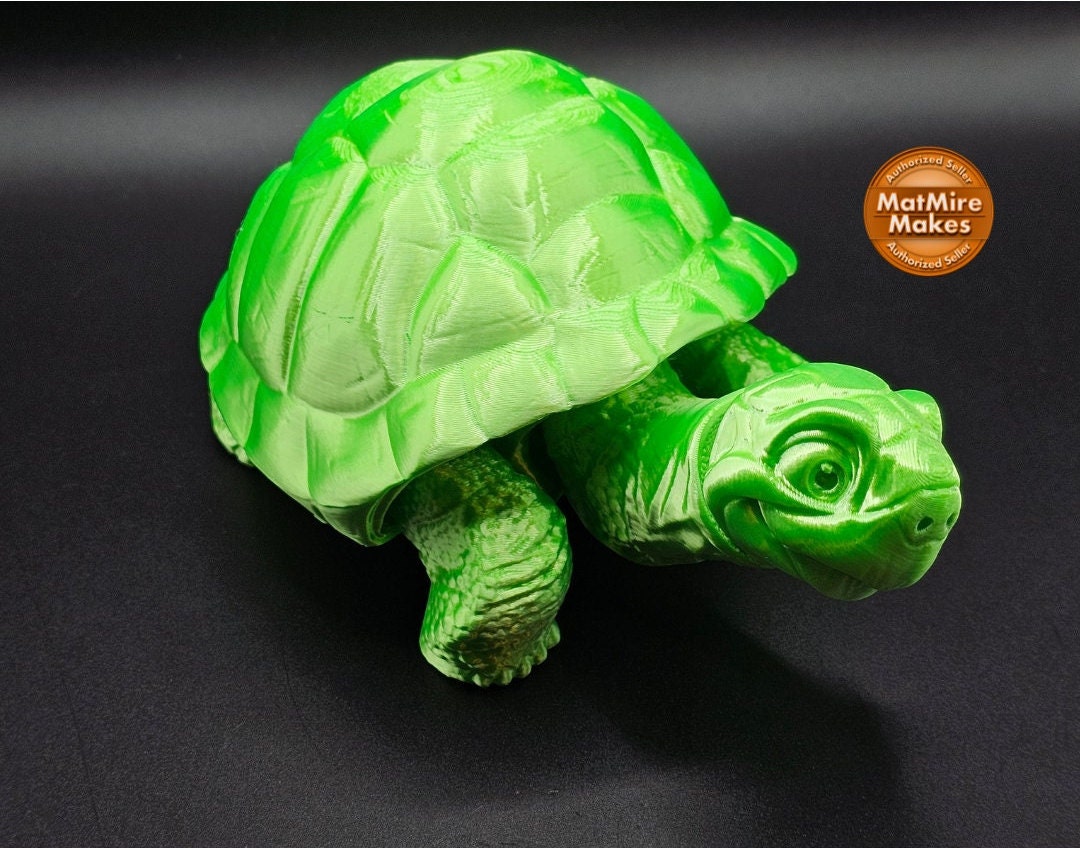 Articulated Tortoise / 3D Printed in Your Color of Choice / Articulated ...