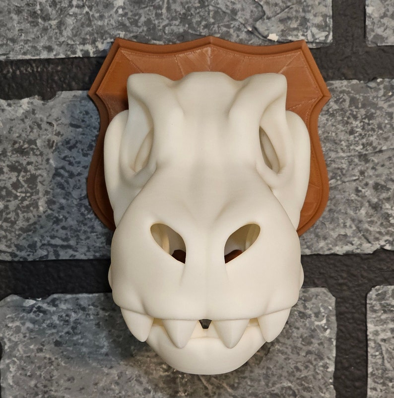 New! Flexi T-rex and Triceratops Wall Mount! / Personalize in the Color ...