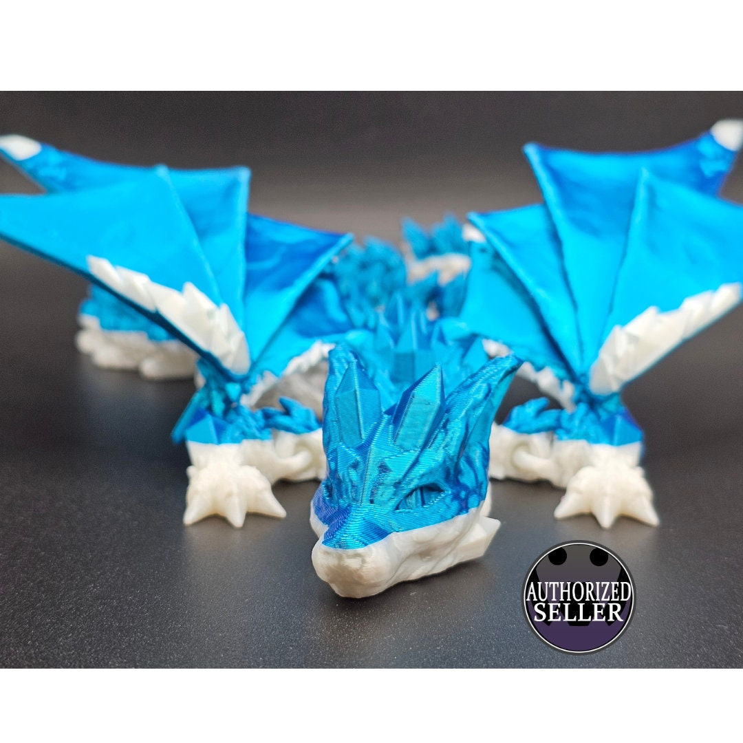 Winged Wolf Dragon / Multicolor Customization Option / Personalize in ...