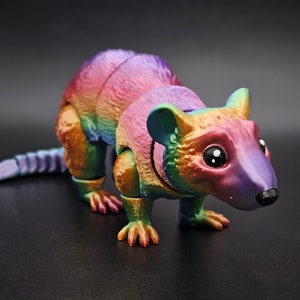 Articulated Rat / 3D Printed / Sensory Fidget Toy - Etsy