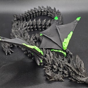 Winged Wolf Dragon / Multicolor Customization Option / Personalize in ...