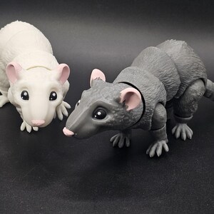 Articulated Rat / 3D Printed / Sensory Fidget Toy - Etsy