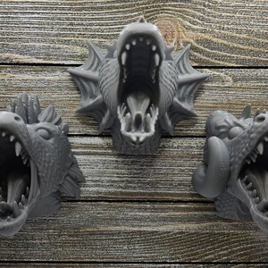 Dragon Key Holder Set/ Set of 3 - Etsy