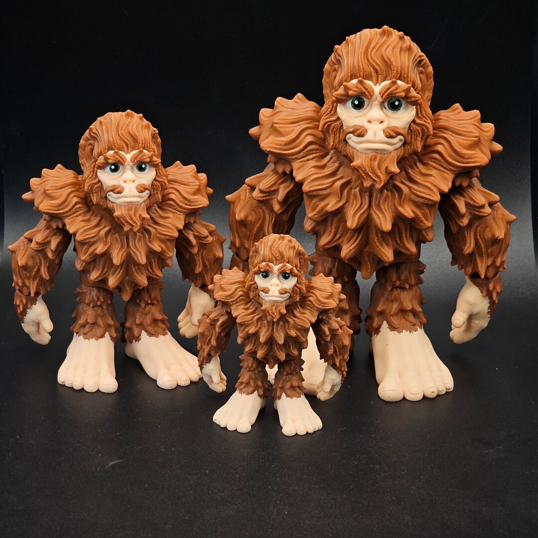 Bigfoot / Articulated Sasquatch/ Option to Personalize in up to Two ...