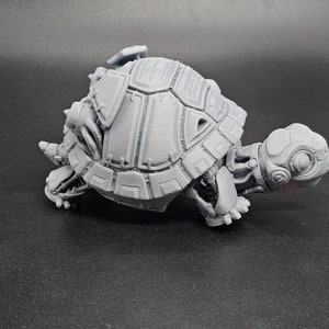 Articulated Mech Tortoise / 3D Printed in Your Color of Choice ...