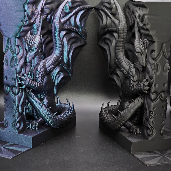 Dragon Bookends - Etsy
