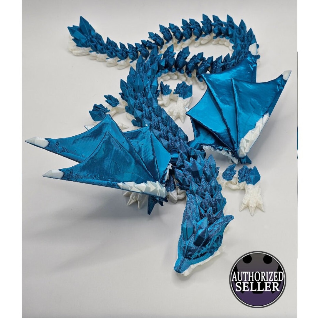 Winged Wolf Dragon / Multicolor Customization Option / Personalize in ...