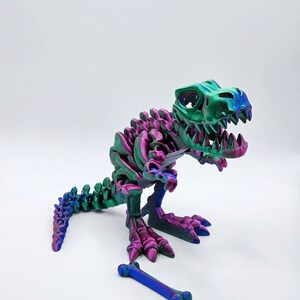 Flexi T-rex / Flexi Factory / Articulated Sensory Dino - Etsy