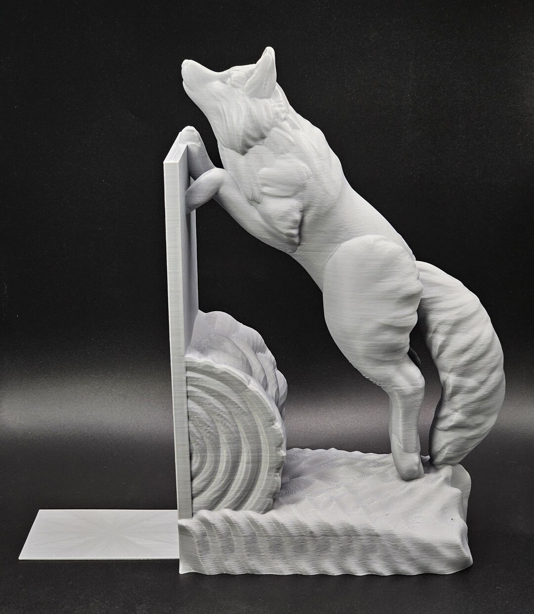 Fox Bookends / Playful Fox/3d Printed / Personalize to Fit Your Style ...