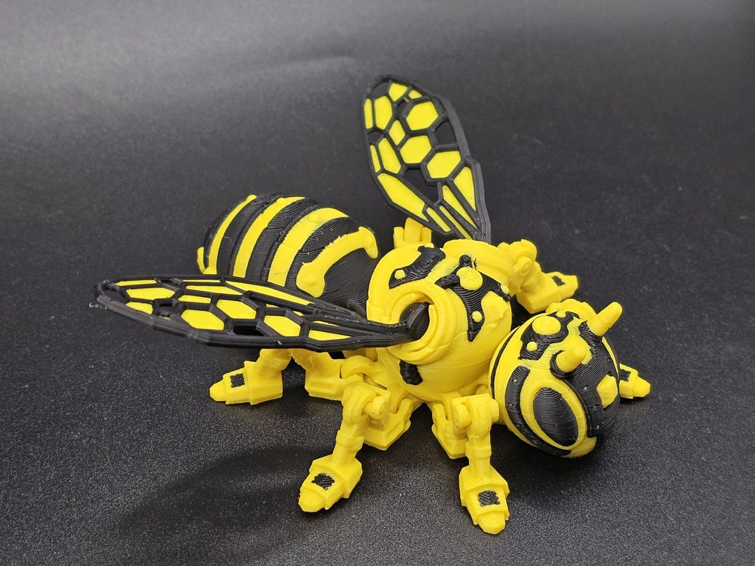 Flexi Wasp / Personalize in Your Own Color or Choose Multi-color and ...