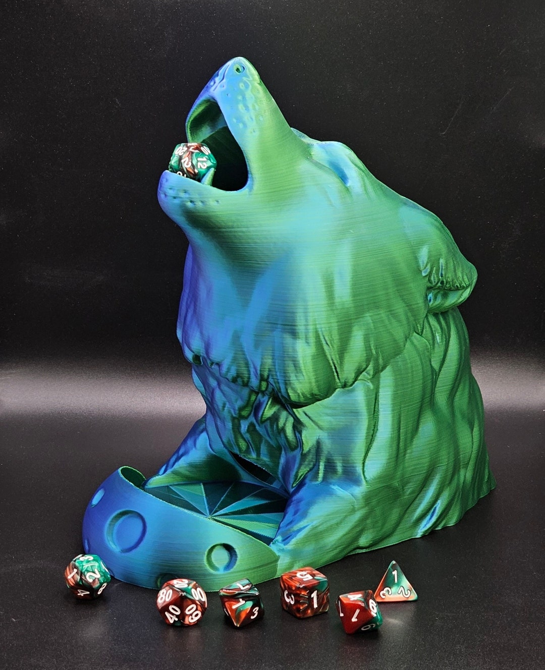 Wolf Dice Tower / 3d-printed / Personalize Your Colors / Role-play ...