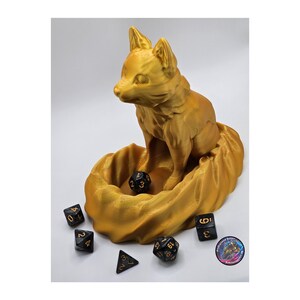 Fox Dice Tower 3D Printed / Pick Your Color! / Dice Roller / Role-play ...