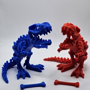 Flexi T-rex / Flexi Factory / Articulated Sensory Dino - Etsy
