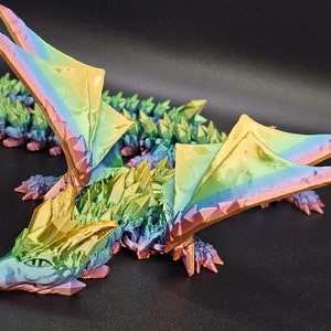 Winged Wolf Dragon / Multicolor Customization Option / Personalize in ...