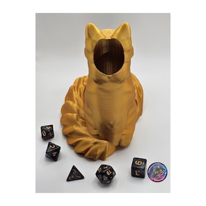 Fox Dice Tower 3D Printed / Pick Your Color! / Dice Roller / Role-play ...