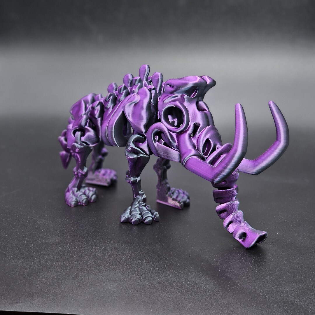 Flexi Mammoth / Skeletons by Flexi Factory / Articulated Mammoth ...