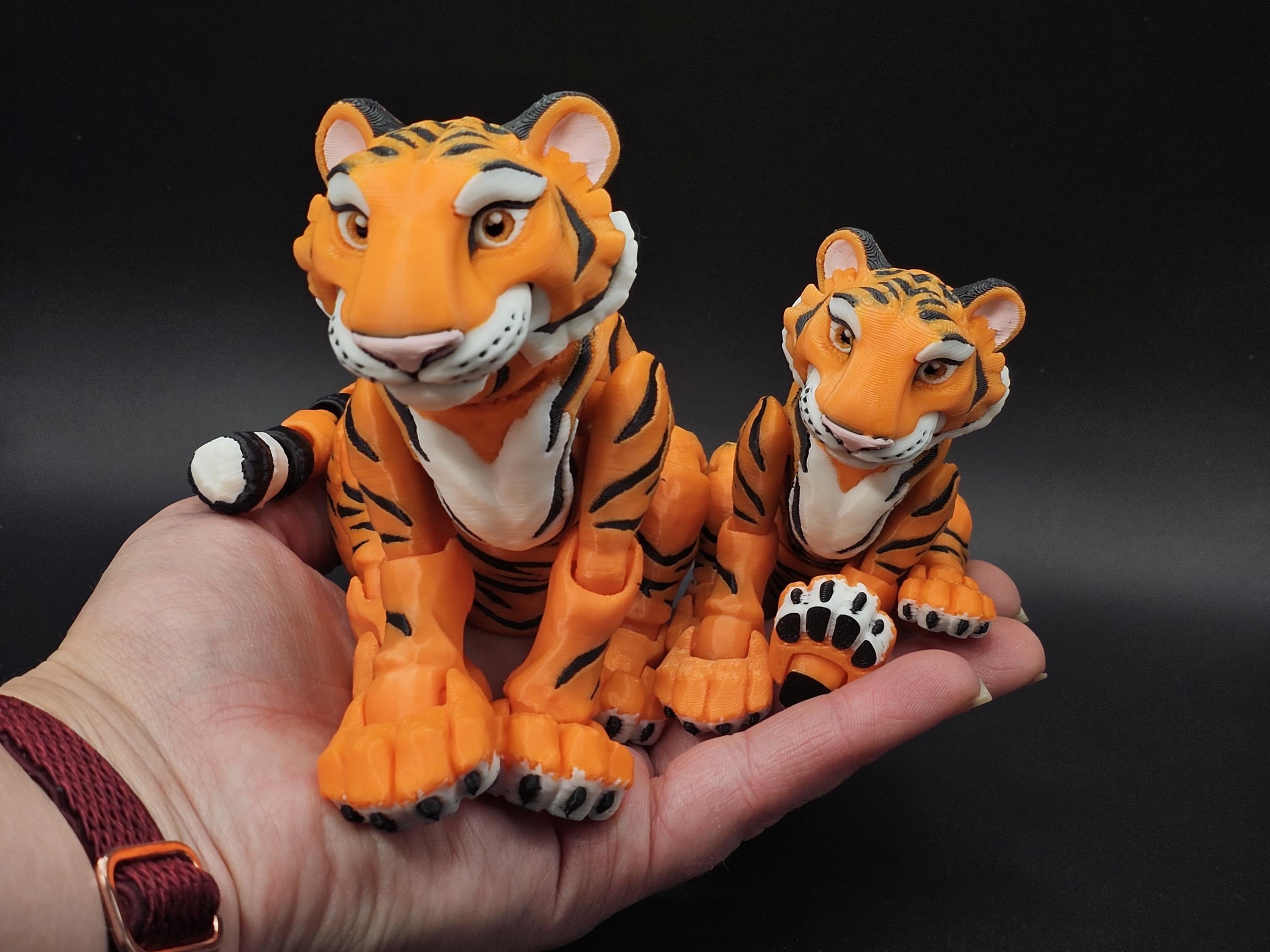 Articulated Tiger / 3D Printed / Sensory Fidget - Etsy