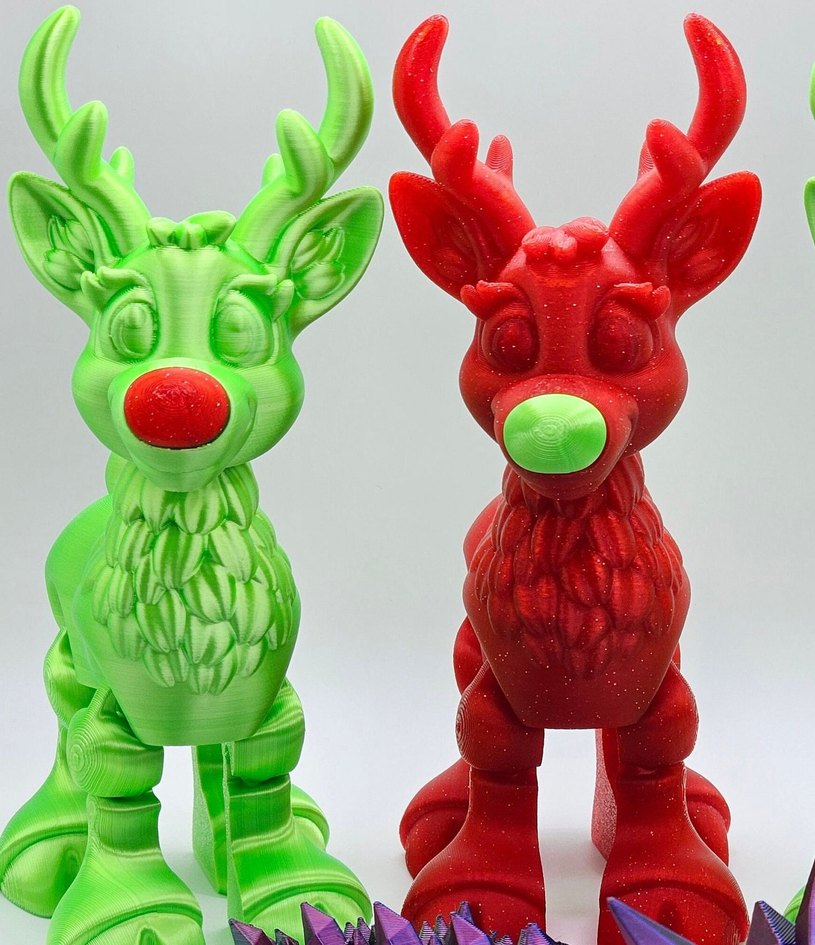 Articulated Reindeer / Flexi Holiday Reindeer / Personalize in More ...