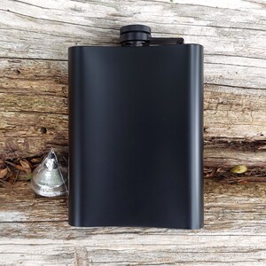 Tombstone Doc Holliday I Just Couldn't Bear It Black Stainless Hip ...