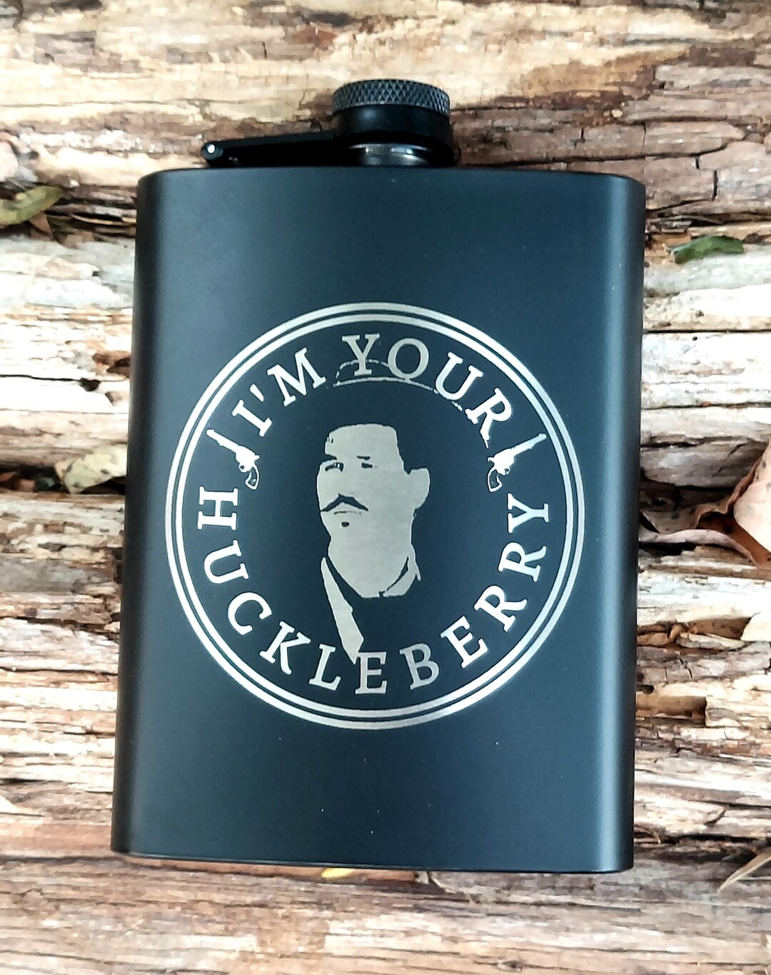 I'm Your Huckleberry - Doc Holliday - Tombstone Laser Engraved Black ...