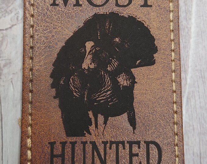 Turkey Cut Out Leatherette Hat Patch With Adhesive Backing - Etsy