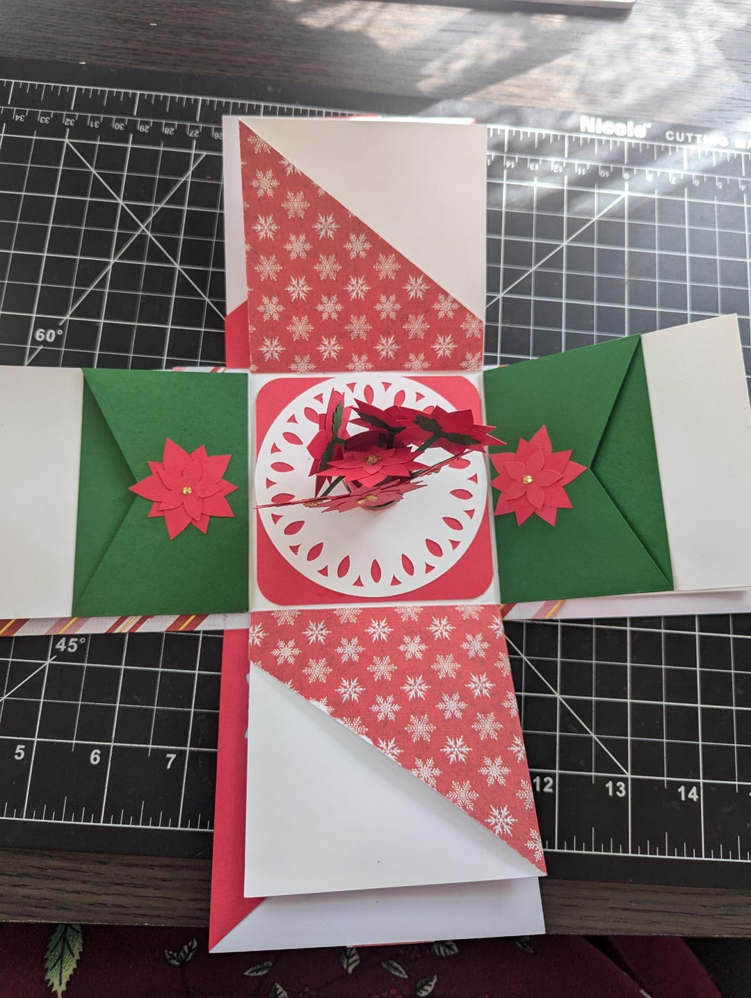 Christmas Gift Card Explosion Box - Etsy