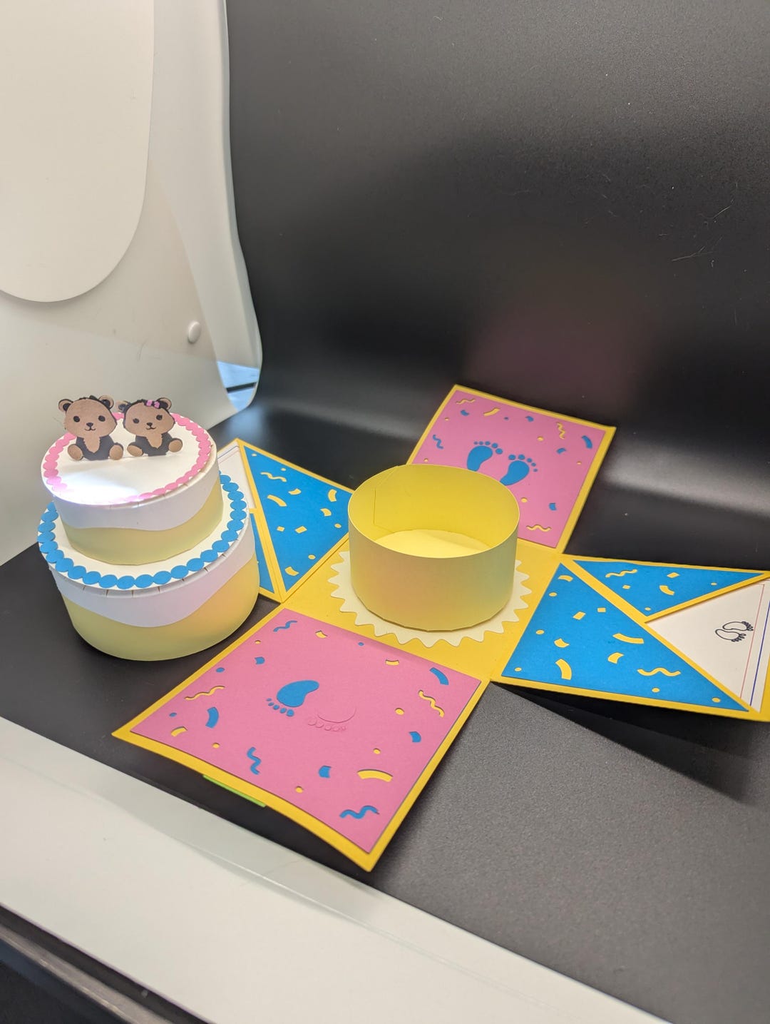 Gender Reveal Explosion Box - Etsy