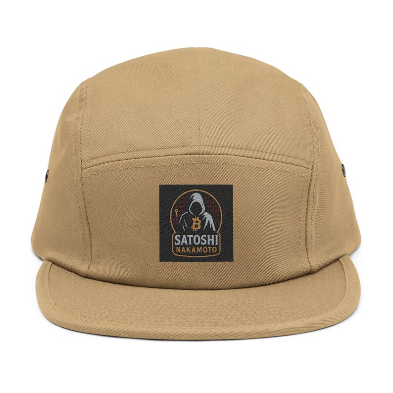 Unisex 5 Panel Cap, Satoshi Nakamoto, by Jamescito - Etsy