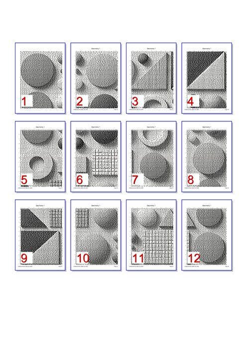 Geometry 1 - One Color Cross Stitch Pattern - PDF File - Craft Stunning ...